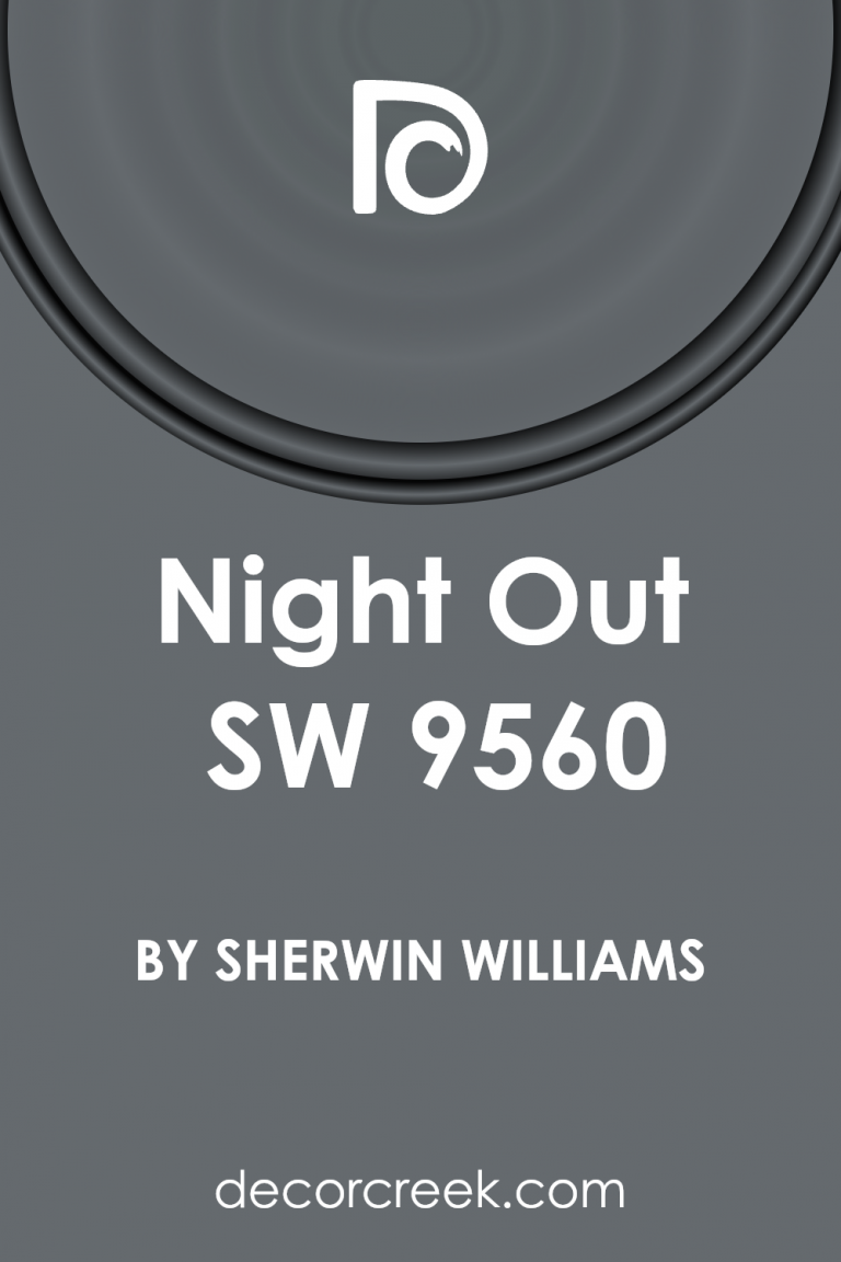 Night Out SW 9560 Paint Color by Sherwin Williams - DecorCreek