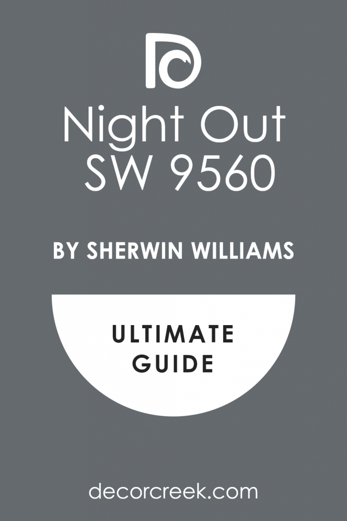 Night Out SW 9560 Paint Color by Sherwin Williams - DecorCreek