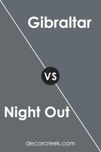 Night Out SW 9560 Paint Color by Sherwin Williams - DecorCreek