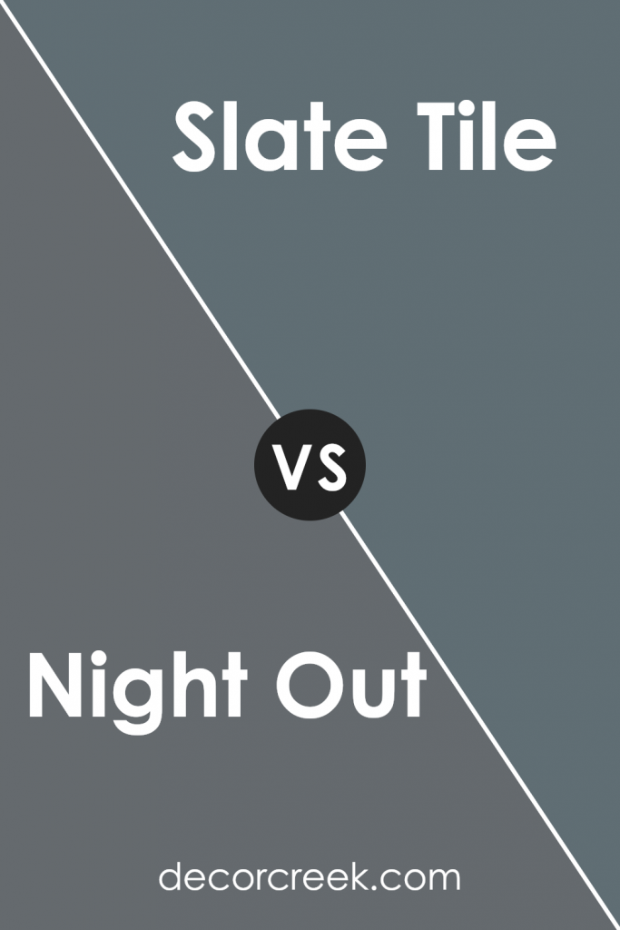 Night Out SW 9560 Paint Color by Sherwin Williams - DecorCreek
