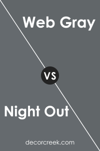 Night Out SW 9560 Paint Color by Sherwin Williams - DecorCreek