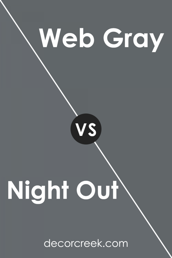 Night Out SW 9560 Paint Color by Sherwin Williams - DecorCreek
