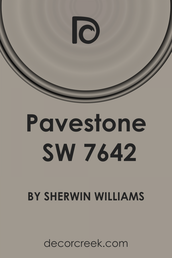 Pavestone SW 7642 Paint Color by Sherwin Williams - DecorCreek