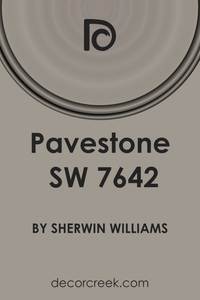 Pavestone SW 7642 Paint Color by Sherwin Williams - DecorCreek