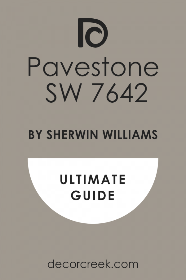 Pavestone SW 7642 Paint Color by Sherwin Williams - DecorCreek