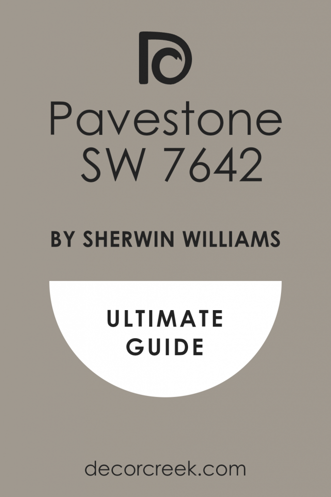 Pavestone SW 7642 Paint Color by Sherwin Williams - DecorCreek