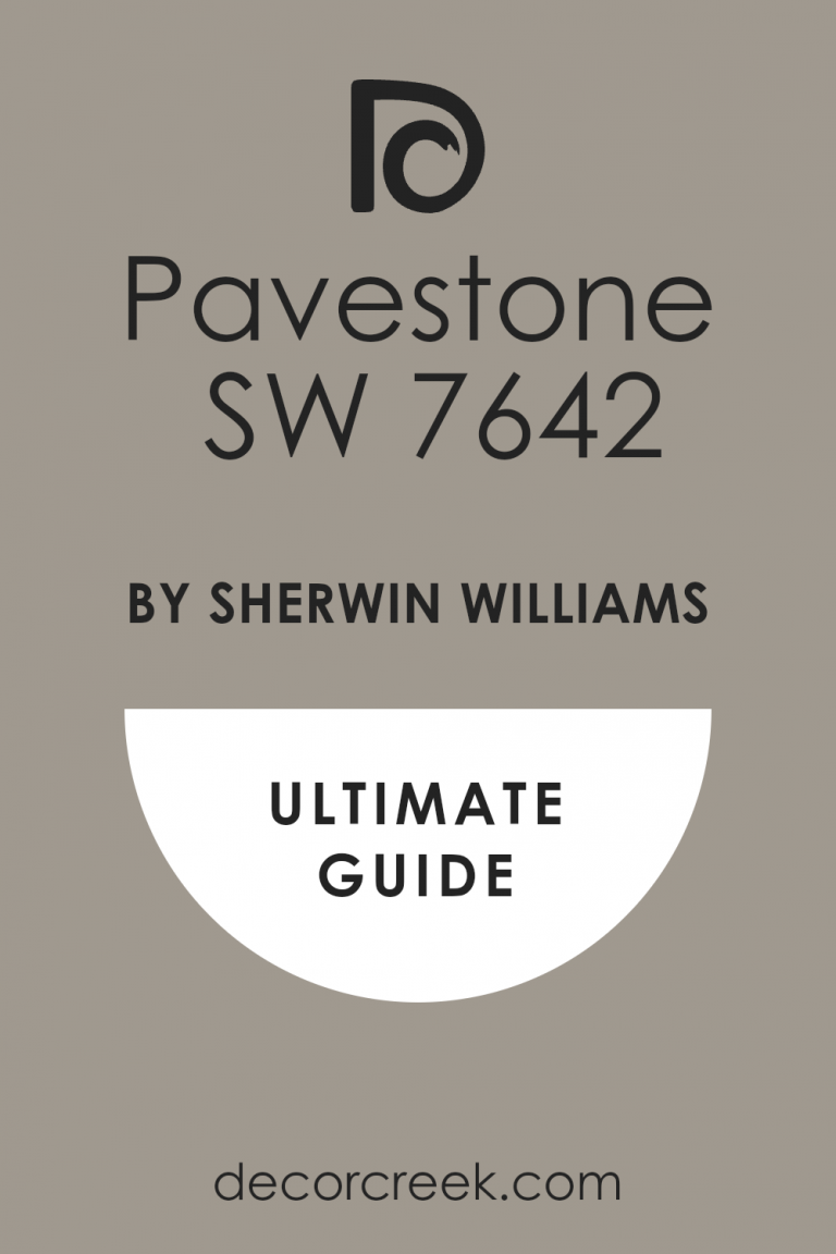 Pavestone SW 7642 Paint Color by Sherwin Williams - DecorCreek