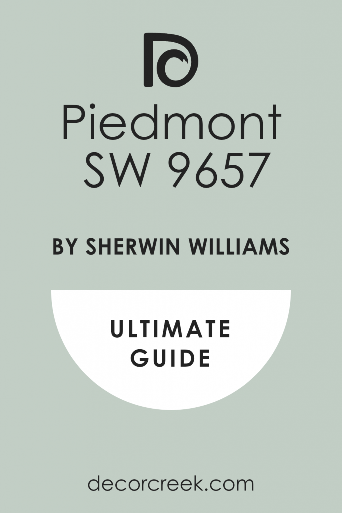 Piedmont SW 9657 Paint Color by Sherwin Williams - DecorCreek
