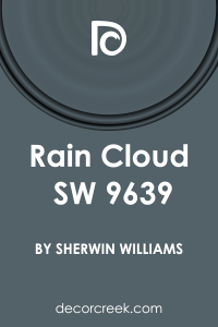 Rain Cloud SW 9639 Paint Color by Sherwin Williams - DecorCreek