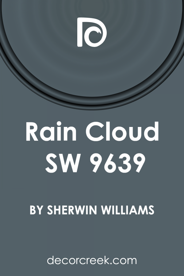 Rain Cloud SW 9639 Paint Color by Sherwin Williams - DecorCreek
