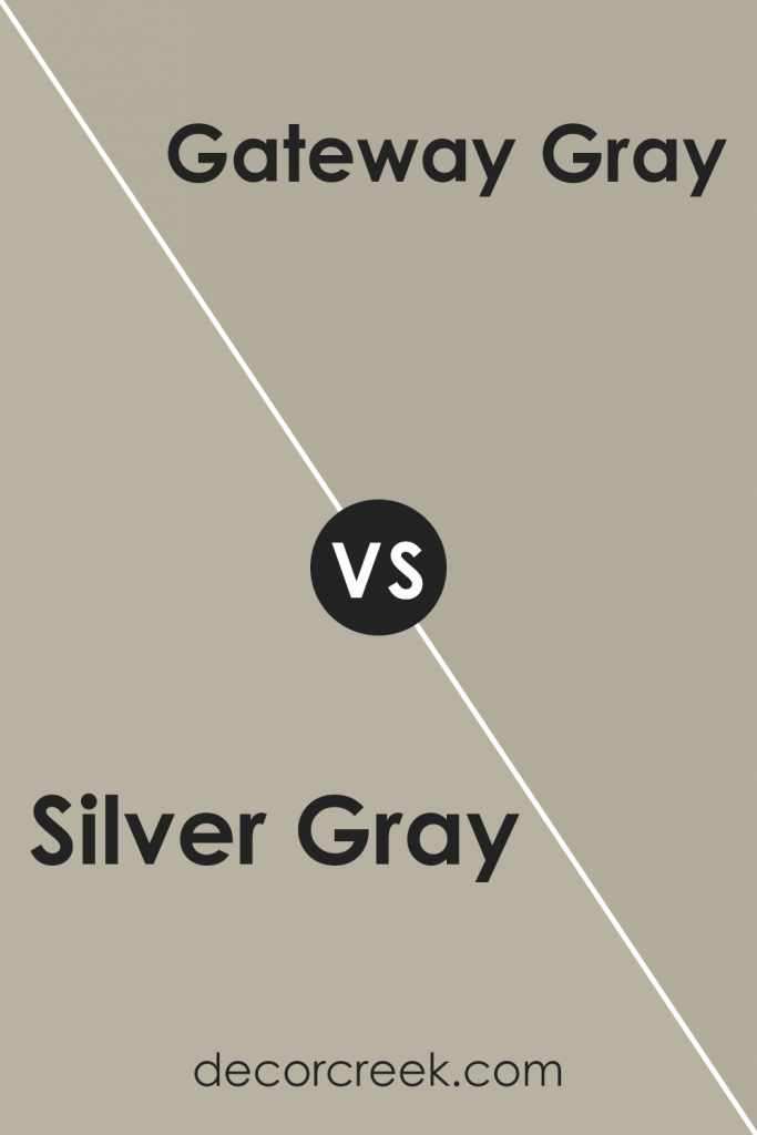 Silver Gray SW 0049 Paint Color by Sherwin Williams - DecorCreek
