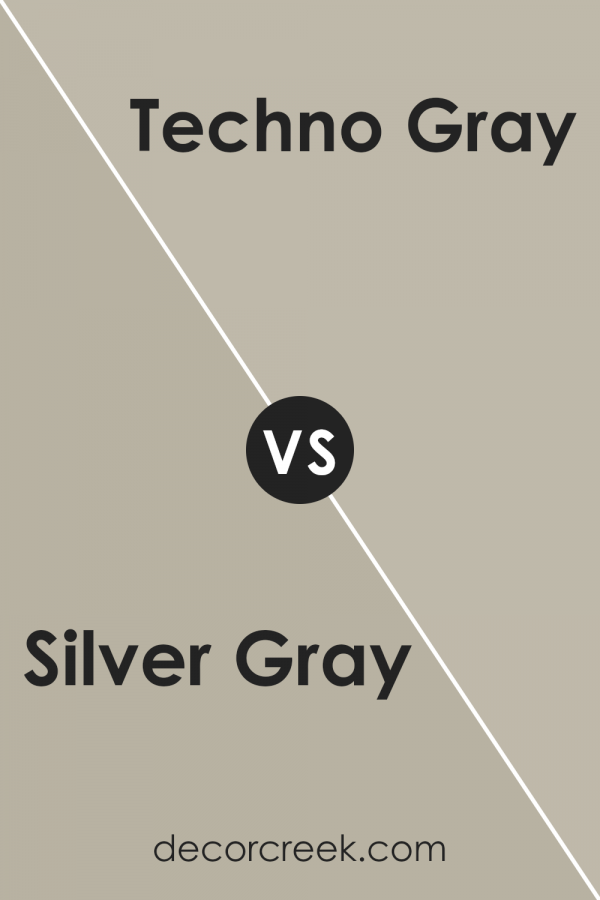 Silver Gray SW 0049 Paint Color by Sherwin Williams - DecorCreek