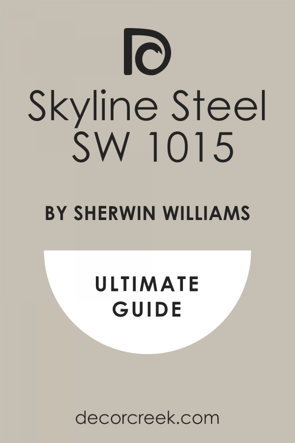 Skyline Steel SW 1015 Paint Color by Sherwin Williams - DecorCreek