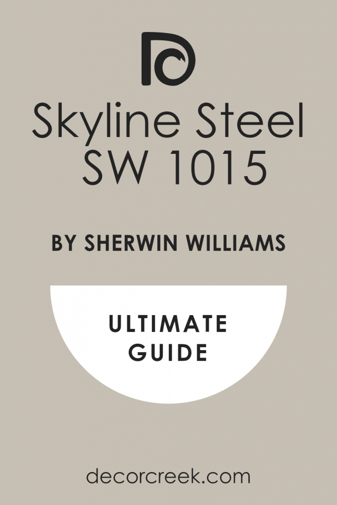 Skyline Steel SW 1015 Paint Color by Sherwin Williams - DecorCreek