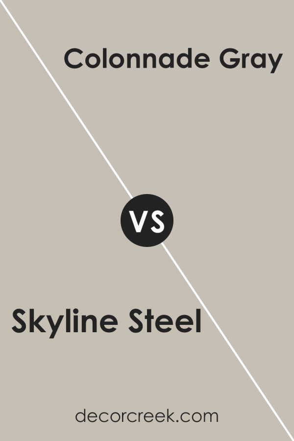 Skyline Steel SW 1015 Paint Color by Sherwin Williams - DecorCreek