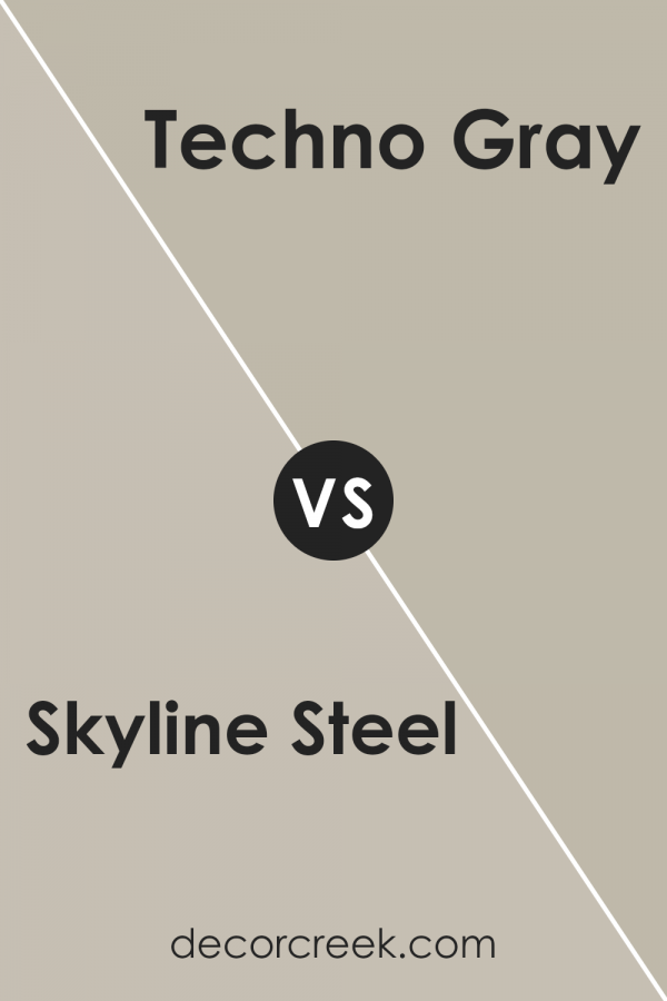 Skyline Steel SW 1015 Paint Color by Sherwin Williams - DecorCreek