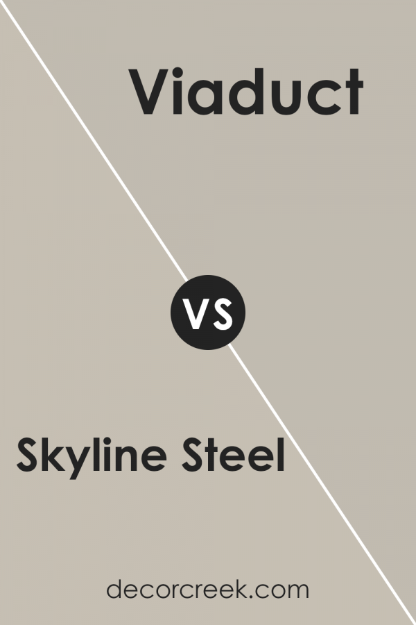 Skyline Steel SW 1015 Paint Color by Sherwin Williams - DecorCreek