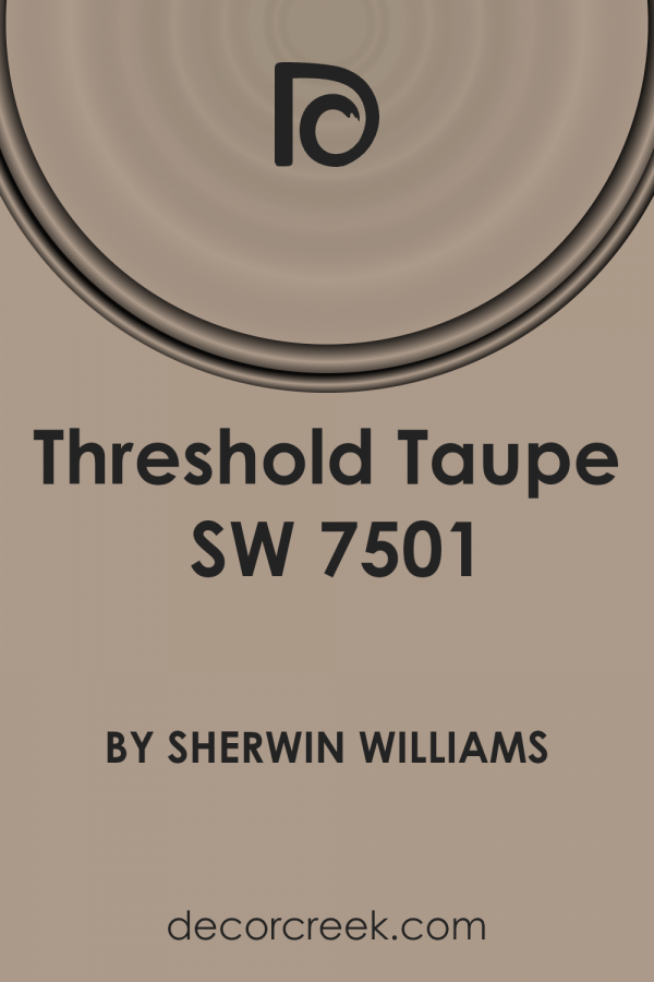 Threshold Taupe SW 7501 Paint Color by Sherwin Williams - DecorCreek