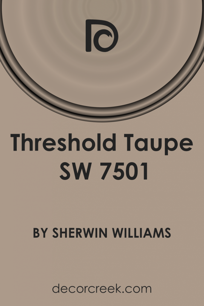Threshold Taupe SW 7501 Paint Color by Sherwin Williams - DecorCreek