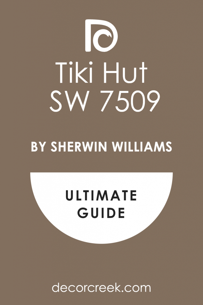 Tiki Hut SW 7509 Paint Color by Sherwin Williams - DecorCreek