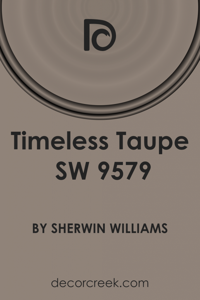 Timeless Taupe SW 9579 Paint Color by Sherwin Williams - DecorCreek