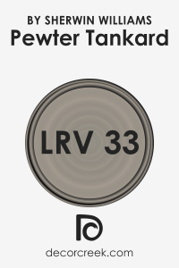 Pewter Tankard SW 0023 Paint Color by Sherwin Williams - DecorCreek