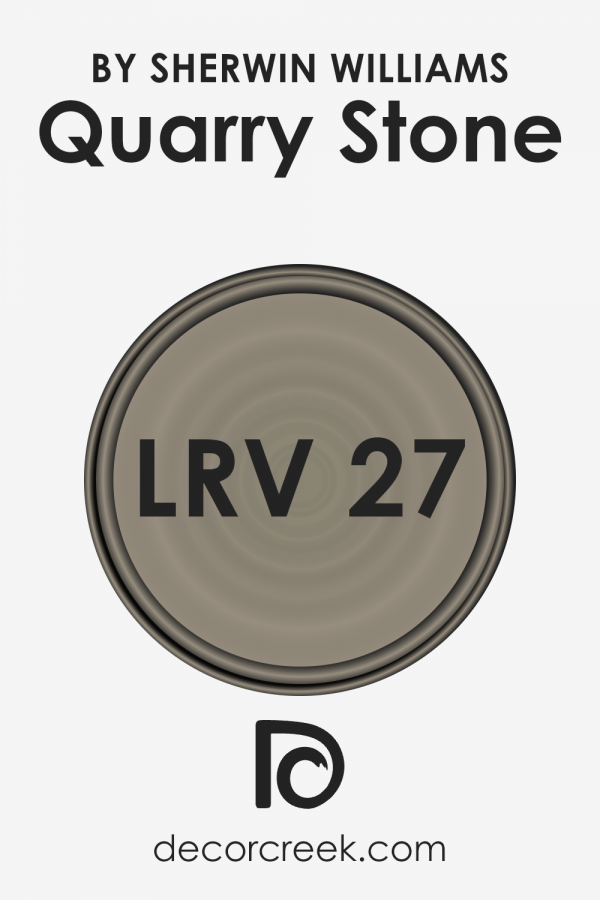 Quarry Stone SW 9603 Paint Color by Sherwin Williams - DecorCreek