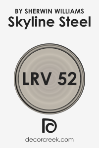 Skyline Steel SW 1015 Paint Color by Sherwin Williams - DecorCreek