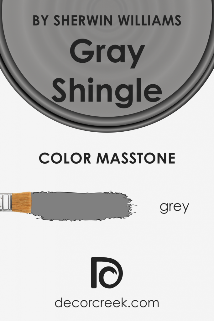 Gray Shingle SW 7670 Paint Color by Sherwin Williams - DecorCreek