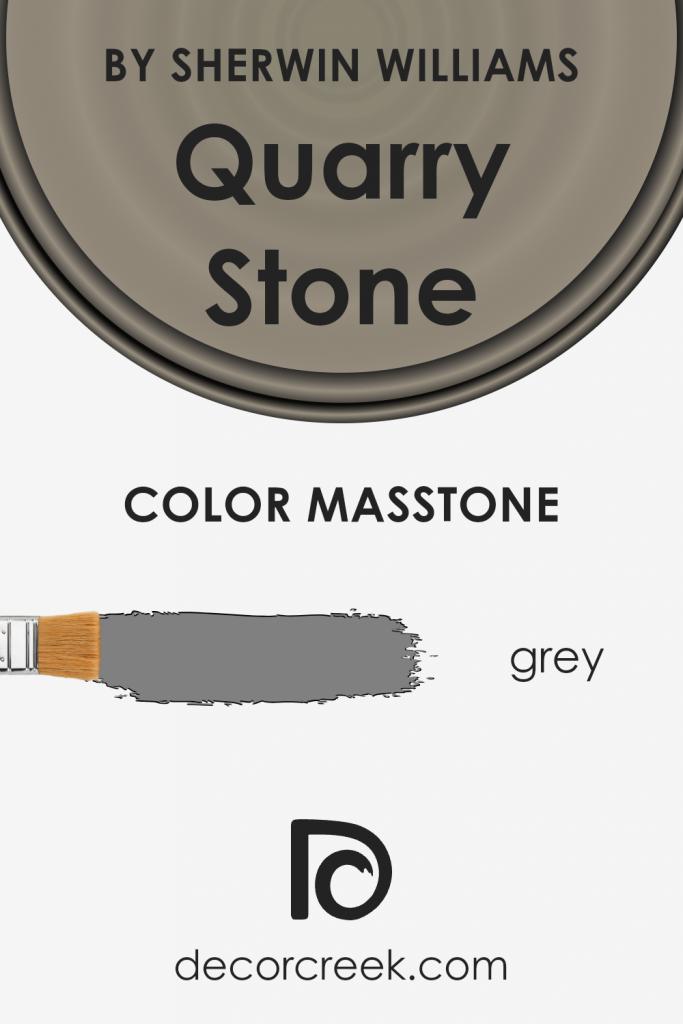 Quarry Stone SW 9603 Paint Color by Sherwin Williams - DecorCreek