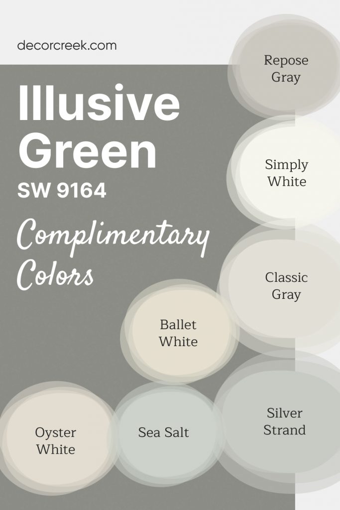 Illusive Green SW-9164 Paint Color by Sherwin-Williams