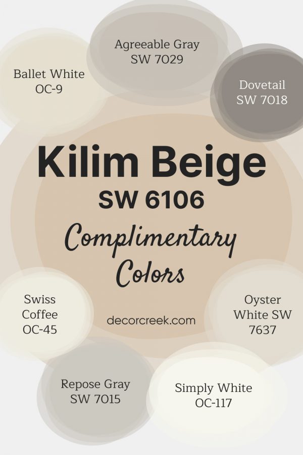 Kilim Beige SW 6106 Paint Color by Sherwin Williams - DecorCreek
