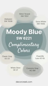 Moody Blue SW 6221 Paint Color by Sherwin-Williams
