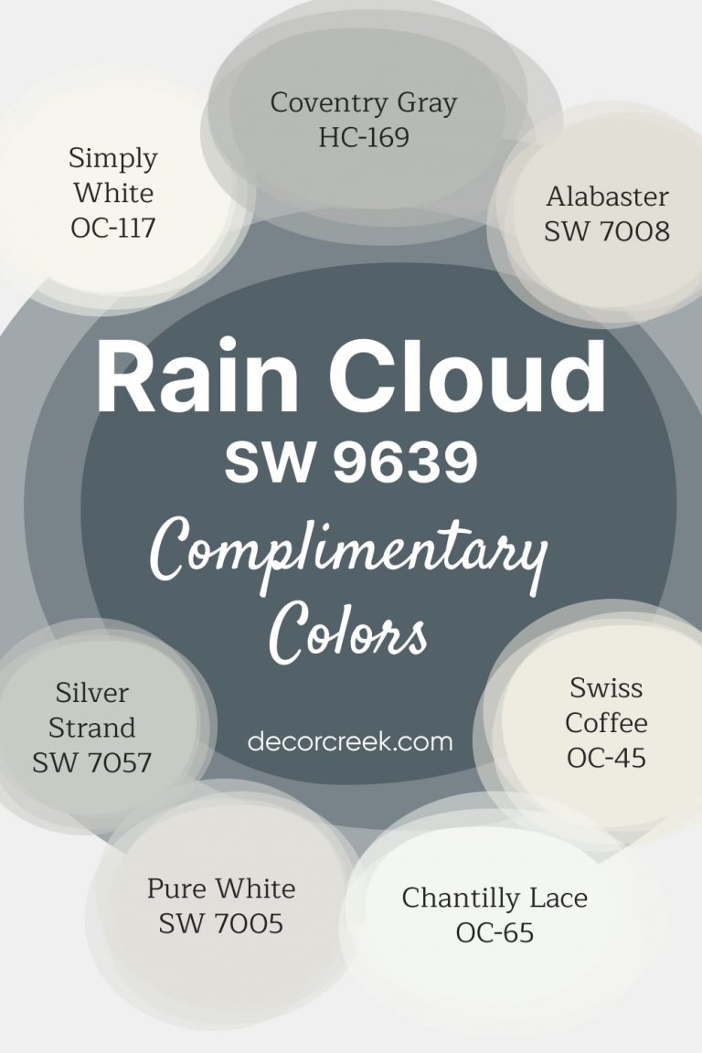 Rain Cloud SW 9639 Paint Color by Sherwin Williams - DecorCreek