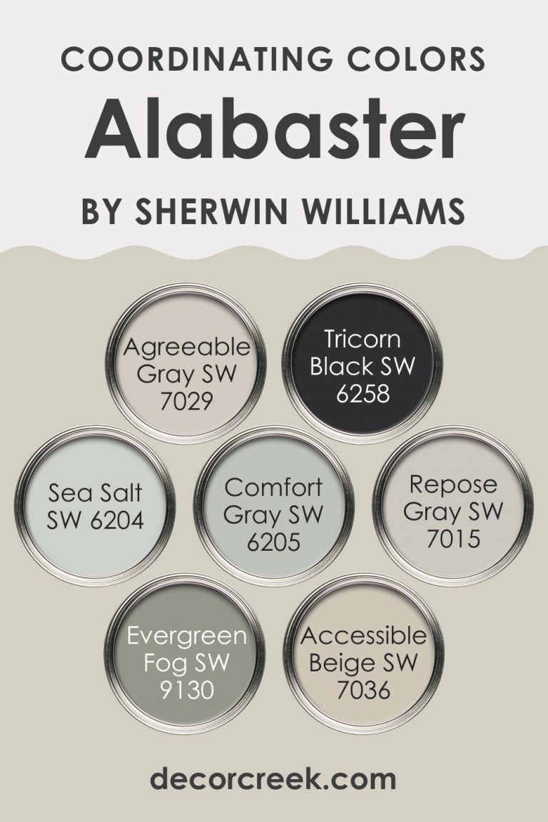 Alabaster SW 7008 Paint Color by Sherwin Williams - DecorCreek