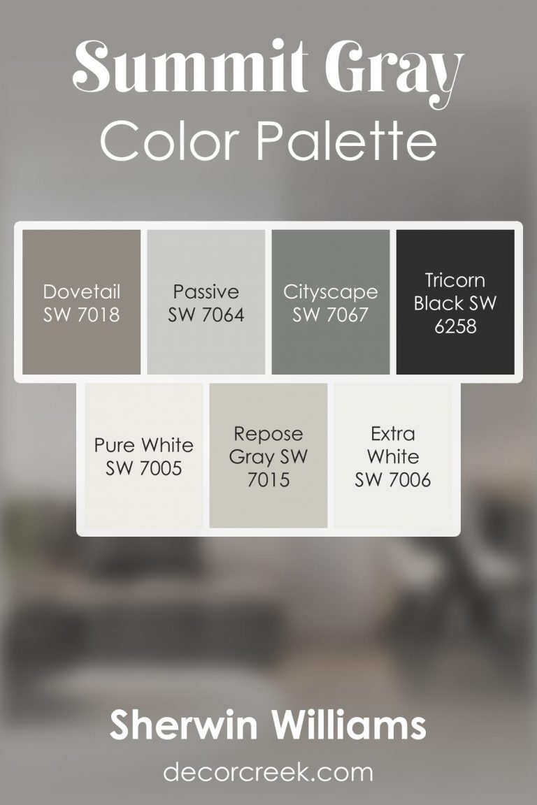 Summit Gray SW 7669 Paint Color by Sherwin Williams - DecorCreek
