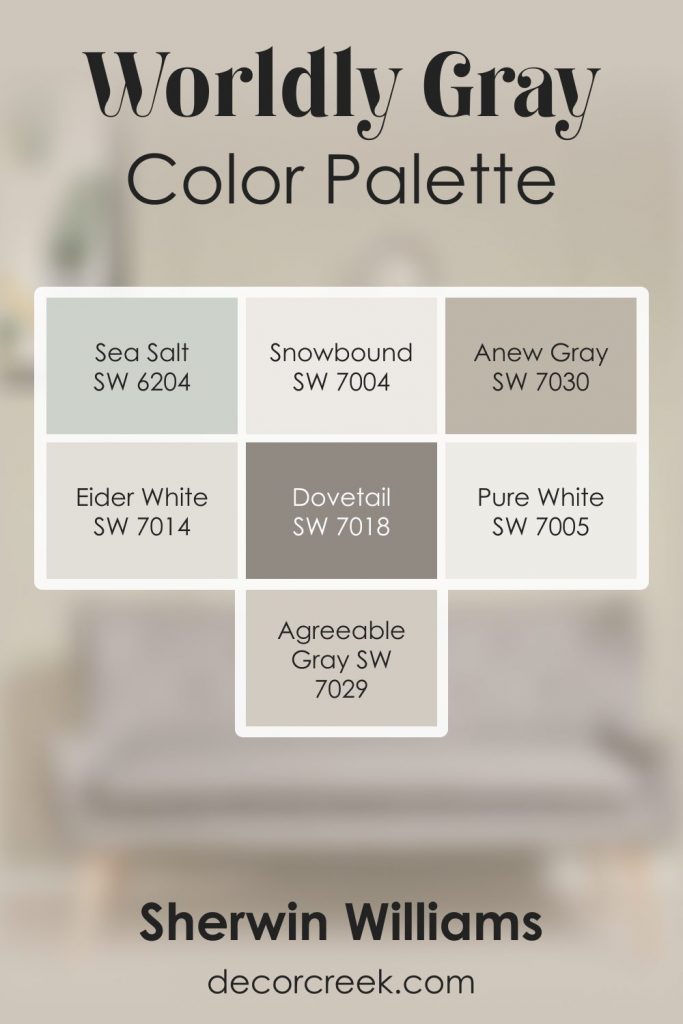 Worldly Gray SW 7043 Paint Color by Sherwin Williams - DecorCreek