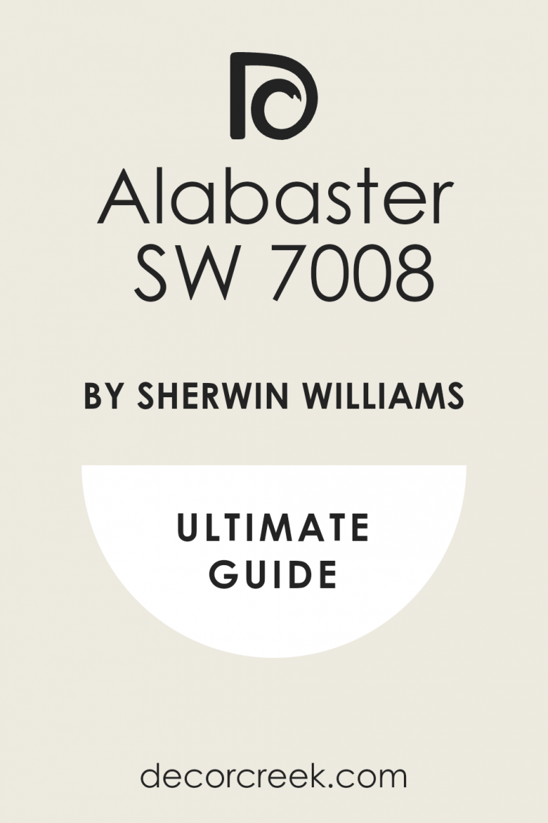 Alabaster SW 7008 Paint Color by Sherwin Williams - DecorCreek