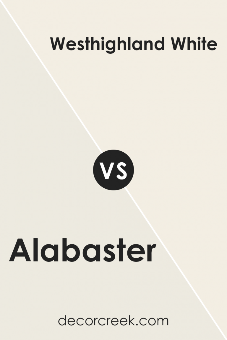 Alabaster SW 7008 Paint Color by Sherwin Williams - DecorCreek