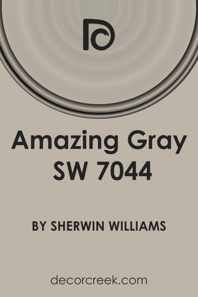 Amazing Gray SW 7044 Paint Color by Sherwin Williams - DecorCreek