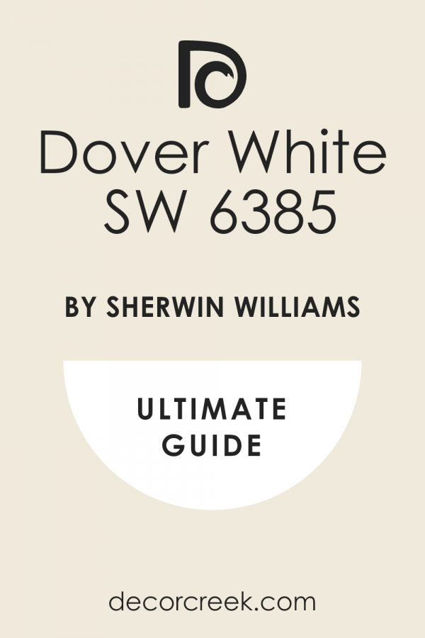Dover White SW 6385 Paint Color by Sherwin Williams - DecorCreek