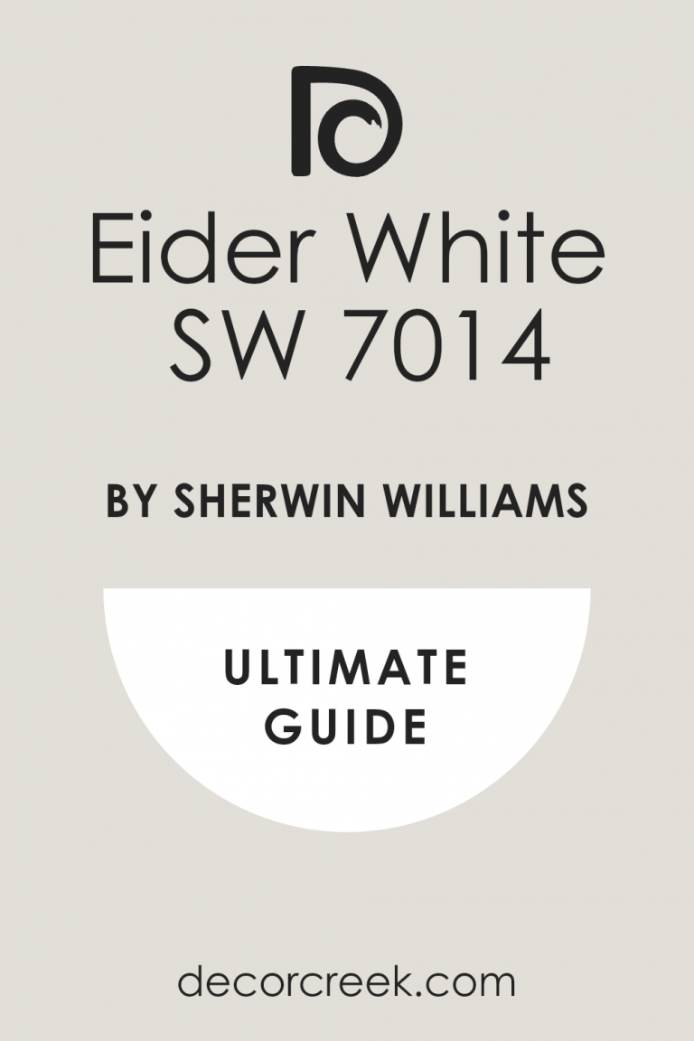 Eider White SW 7014 Paint Color by Sherwin Williams - DecorCreek