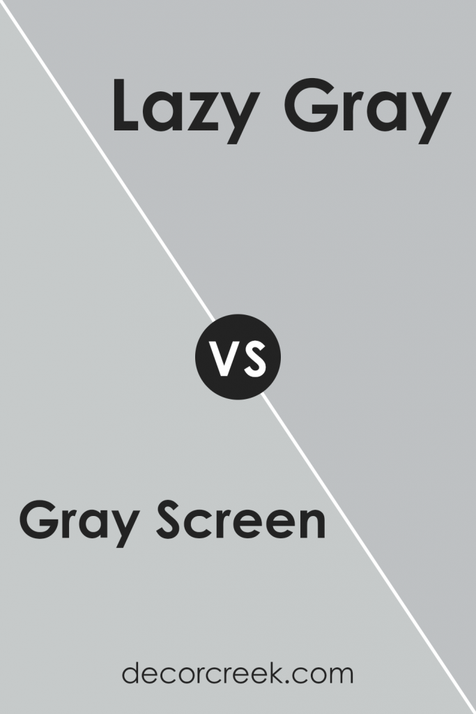 Gray Screen SW 7071 Paint Color by Sherwin Williams - DecorCreek