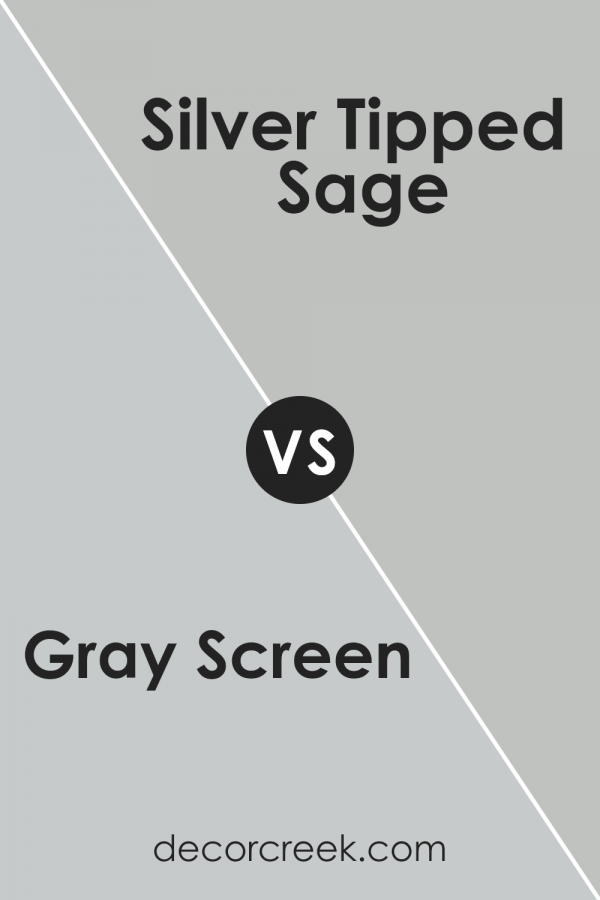 Gray Screen SW 7071 Paint Color by Sherwin Williams - DecorCreek