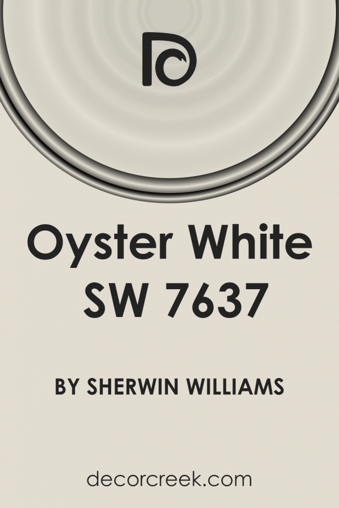 Oyster White SW 7637 Paint Color by Sherwin Williams - DecorCreek