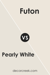Pearly White SW 7009 Paint Color by Sherwin Williams - DecorCreek