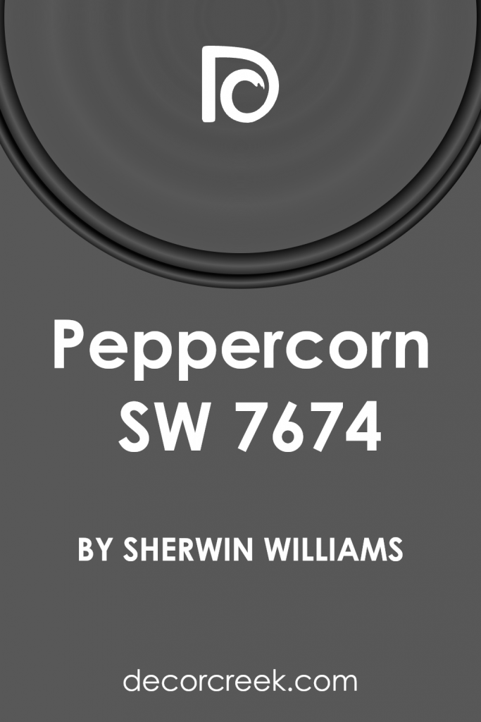 Peppercorn SW 7674 Paint Color by Sherwin Williams - DecorCreek