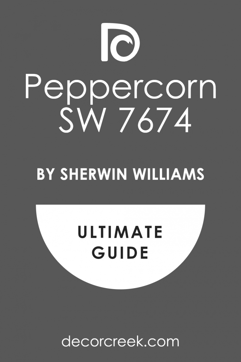 Peppercorn SW 7674 Paint Color by Sherwin Williams - DecorCreek
