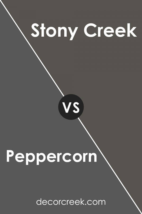 Peppercorn SW 7674 Paint Color by Sherwin Williams - DecorCreek