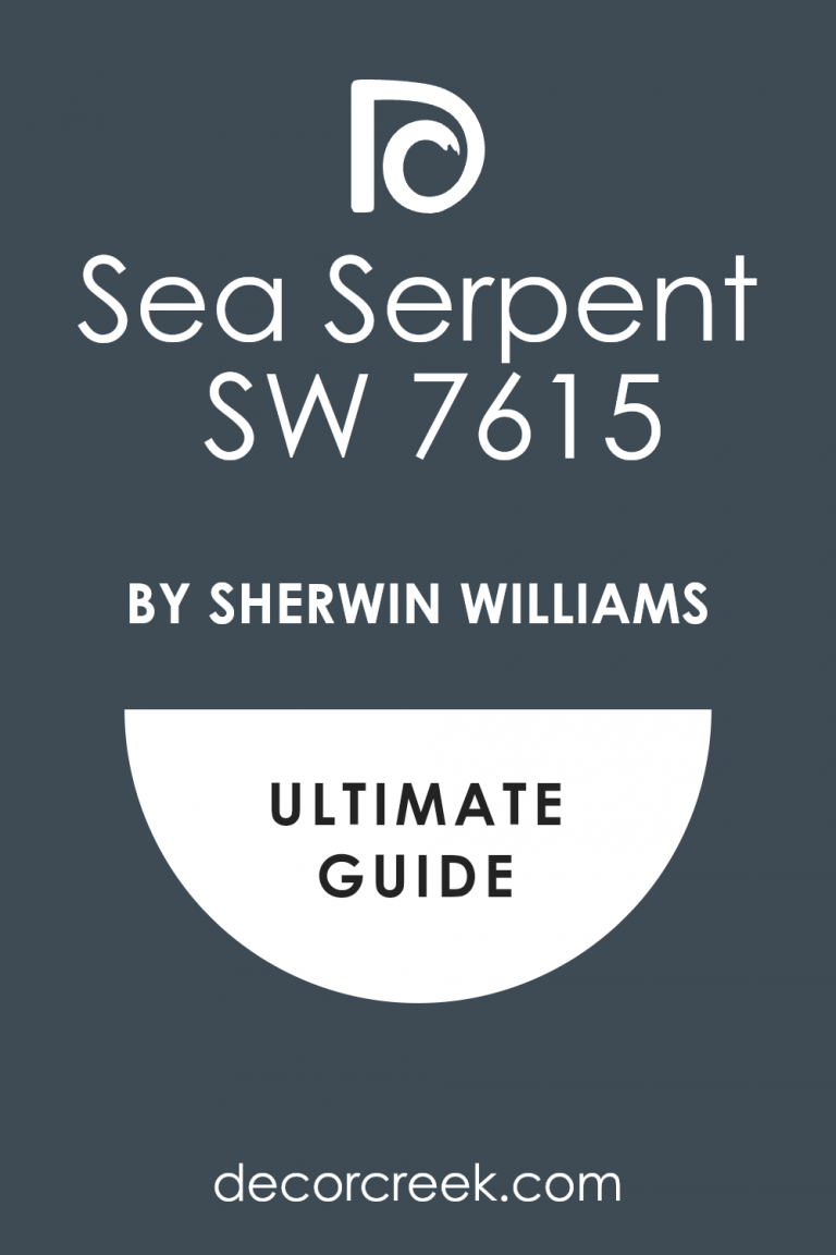 Sea Serpent SW 7615 Paint Color by Sherwin Williams - DecorCreek
